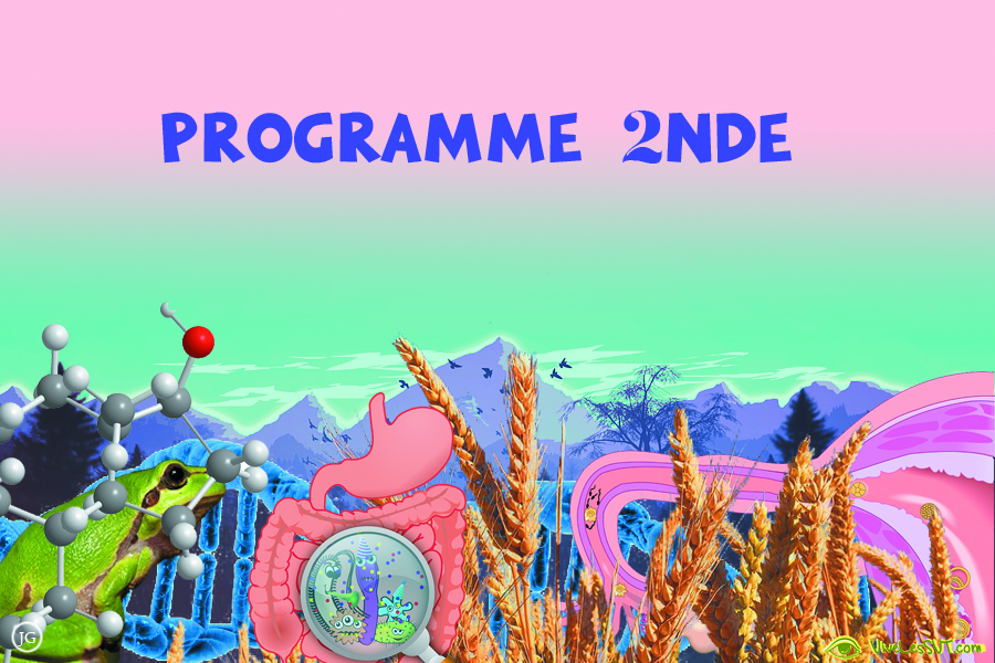 Le nouveau programme de seconde en SVT | Vive les SVT