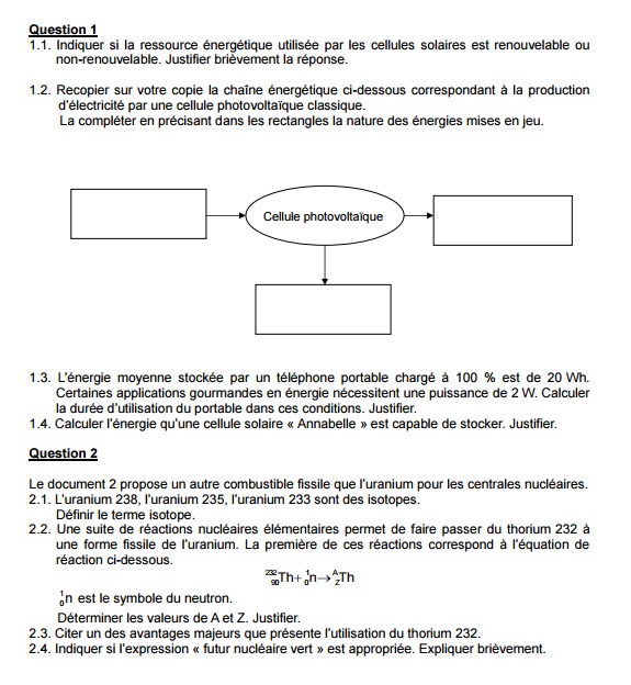 Sujet du BAC SVT série ES / L 2015 - épreuves anticipées | Vive les SVT ...