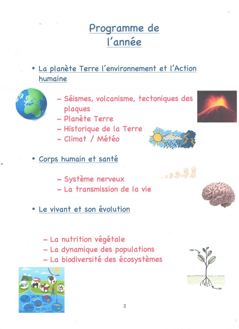 Programme Svt Terminale 2023 2024 - Image to u Programme Svt Terminale 2023 2024 - Image to u