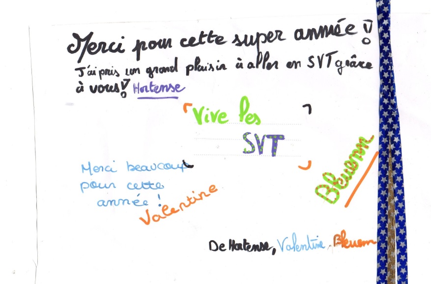 un an de SVT collège Assomption Rennes classe de 5ème (24) | Vive les ...